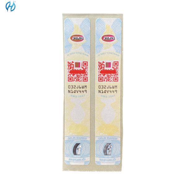 Quality CMYK/Pantone Security Seal Stickers Customized and Trustworthy for sale