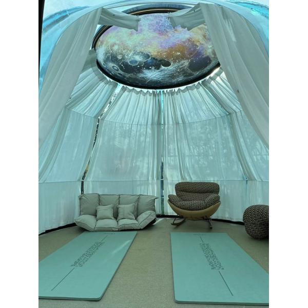 Quality Customizable Transparent Dome Shape Polycarbonate Bubble Tent Bubble Sky Star for sale