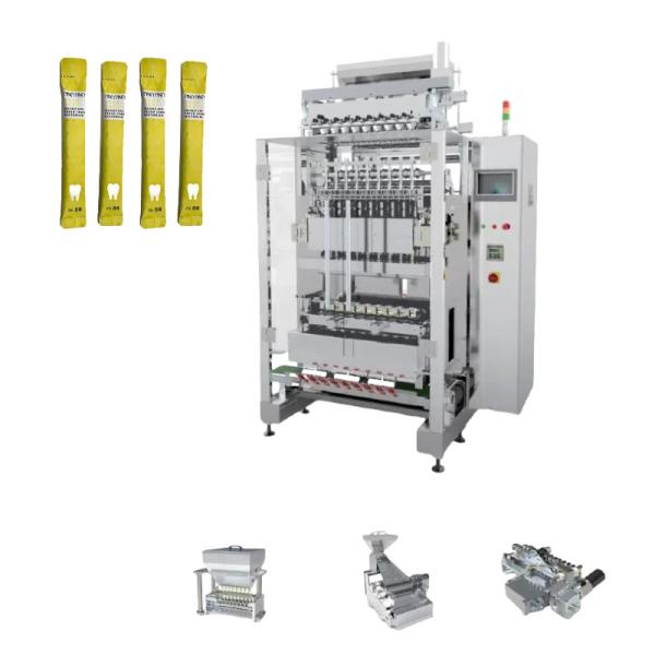 Quality Modular Multi Lane Stick Pack Machine With SS304 Stainless Steel for sale