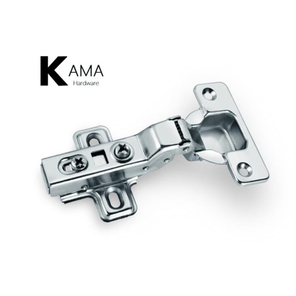 Quality Self closing Clip-on Hydraulic Hinge  Half Over Lay  Cold-rolled steel  Nickel plated for sale