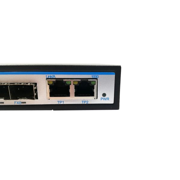 Quality High Reliability Ethernet Network Switch 8 - Port Gigabit SFP 10 / 100 / 1000 for sale