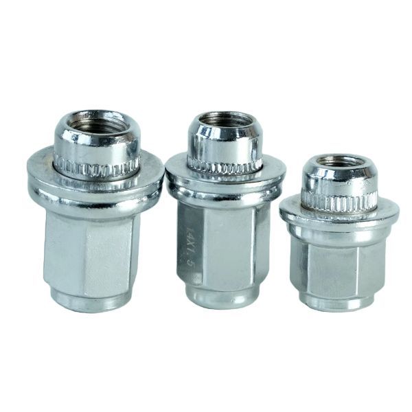 Quality M14x1.5 HEX 21 Chrome Wheel Nut For Land Rover, Discovery, Range Rover 90942-01058 90942-02049 for sale
