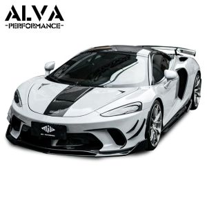 Quality Replacement Dry Carbon Fiber Body Kits For McLaren GT Featuring Front Lip Side for sale