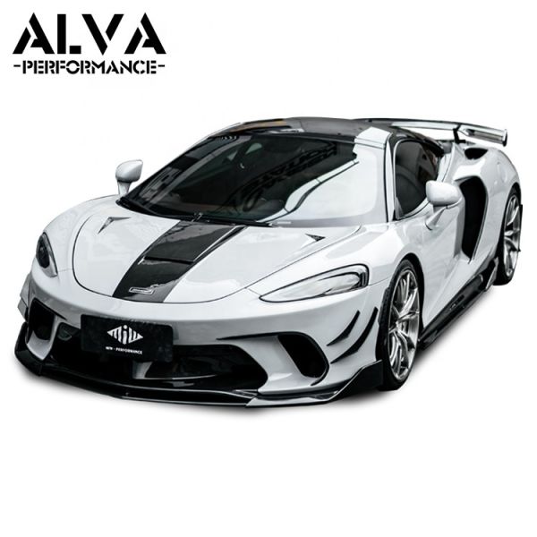 Quality Replacement Dry Carbon Fiber Body Kits For McLaren GT Featuring Front Lip Side Skirts Rear Diffuser Rear Wing Trunk Lid for sale
