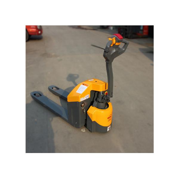 Quality Narrow Side 1500kg Semi Electric Pallet Truck With CE Certificate for sale