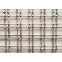 Quality 4''×4'' 13ft Crimped Brass Double Wire Mesh Decorative Fence ISO9000 for sale