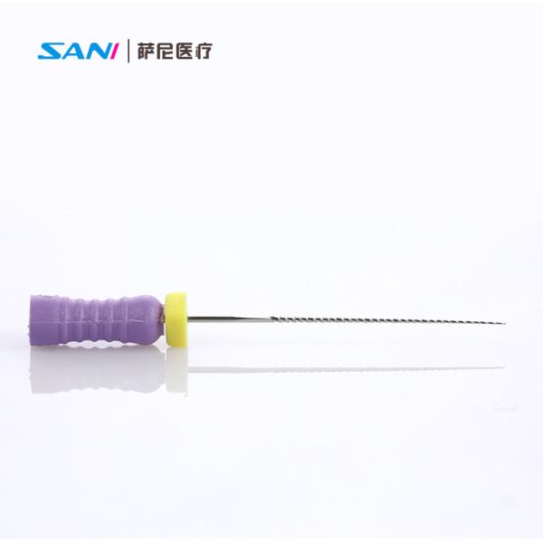 Quality 31mm Endodontic Hand Files , ISO Nickel Titanium K File Endo for sale