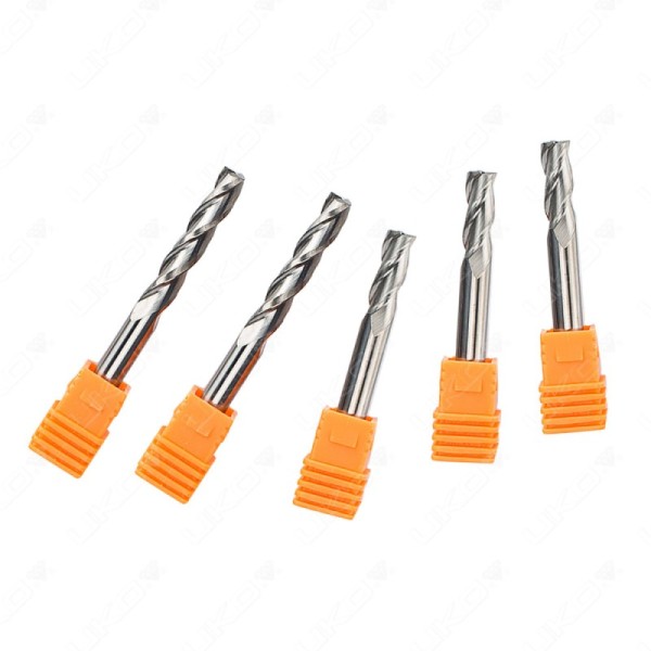 Quality Spiral Router Bits 3 Flute Carbide End Mill With Fast Chip Removal for sale