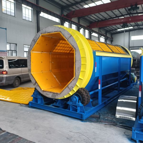 Quality Nonmetal Rotary TROMMEL Screen  for material separation processes for sale