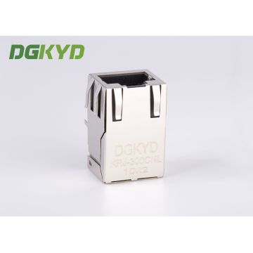 Quality Metal Shielded CAT6 10 Pin Rj45 Connector KRJ -300CNL High Performance for sale