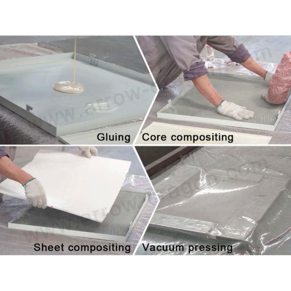 Quality Poly Wood Honeycomb Panel PVC Door Glue Spreader Machine for sale