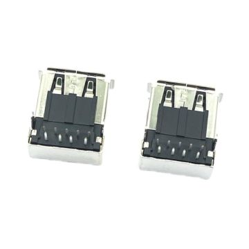 Quality 9Pin USB3.1 Female USB Socket Charging Connector Dip 90 Degrees RVS for sale