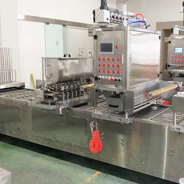 Quality Food Tray Packing Machine 30-50 Packs/Min With Gas Flush Function for sale
