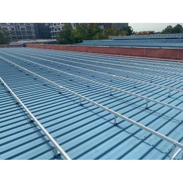 Quality Heightened Commercial Metal Roof Solar Mounting System Aluminum Panel Clips for sale