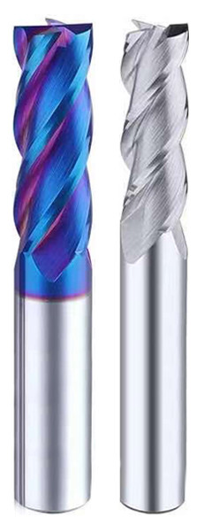 Quality CNC Coated Milling Cutter DLC Tungsten Carbide Flat End Mill for sale