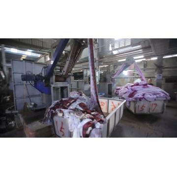 Quality Manual Automatic Flannel Textile Washing Machine 9 Chambers for sale