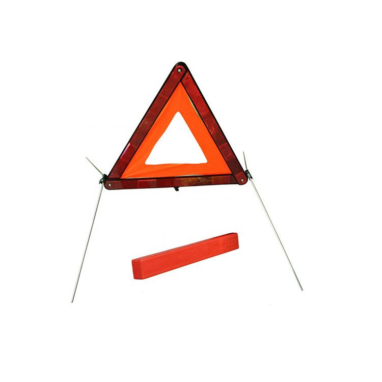 Quality 43 X 43 X 43CM Easily Assemble Outdoor Road Car Warning Reflective Triangle for sale