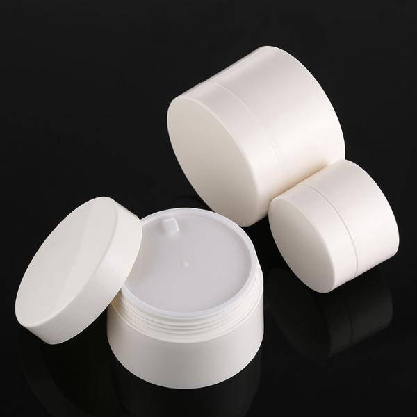 Quality Biodegradable Empty Container For Cream , 100g Acrylic Cosmetic Containers for sale