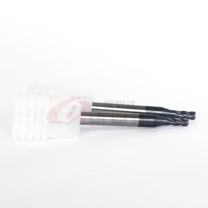 Quality 1/16" 3/32" 2.5mm Flat Nose End Mill Carbide Cutter HRC50 4 Flutes for sale