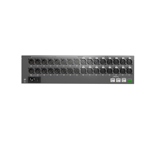 Quality 16X16 Network USB Dante Audio Interface 48V 16 in 16 out 16 Channel Poe for sale