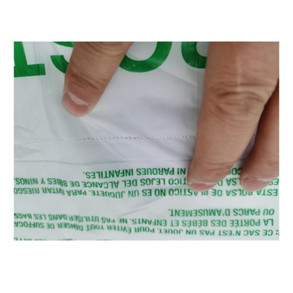 Quality 0.5 Mil 2.6 Gallon Biodegradable Food Storage Bags 100% Compostable for sale