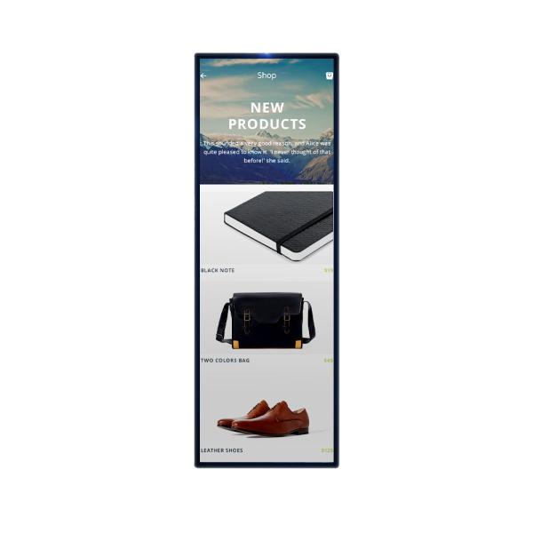 Quality Floor Standing 110W 500cd/m2 67.8" LCD Stretched Bar for sale