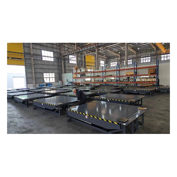 Quality Automatic Stationary Fixed Pit Hinged Lip Hydraulic Loading Container Dock for sale