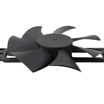 Plastic 12025 Frameless Case Fan , 110x23mm Bladeless Axial DC Fan