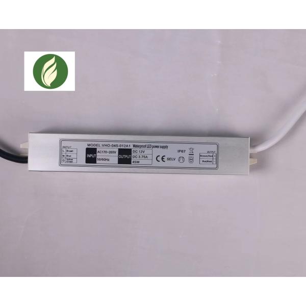Quality CE 45W DC 12V Outdoor LED Driver Lightweight For Strip Light for sale