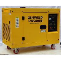 Quality Portable Silent 170A Diesel Welder Generator With AC 4.0kW output power for sale