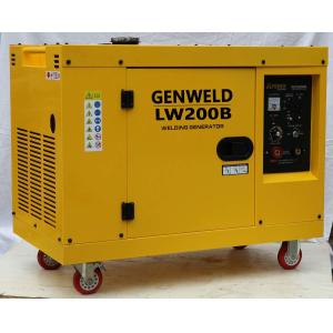 Quality Portable Silent Diesel Welder Generator with 170A Welding Current 4.0kW Output for sale