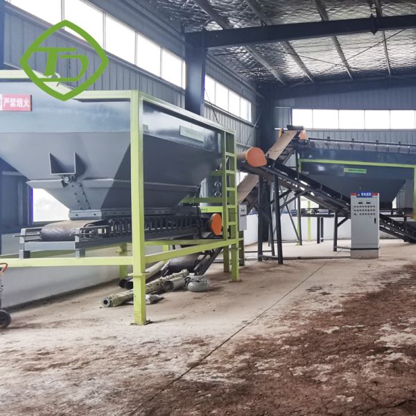 Quality Pig Dung Organic Compost Making Machine Fertilizer Production Line 20TPH for sale