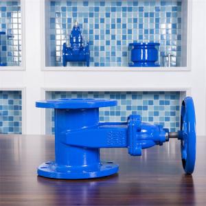 Quality Copper Nut Hand Wheel Gate Valve Elastic Seat PN16 QT450 Soft Seal Gate Valve for sale