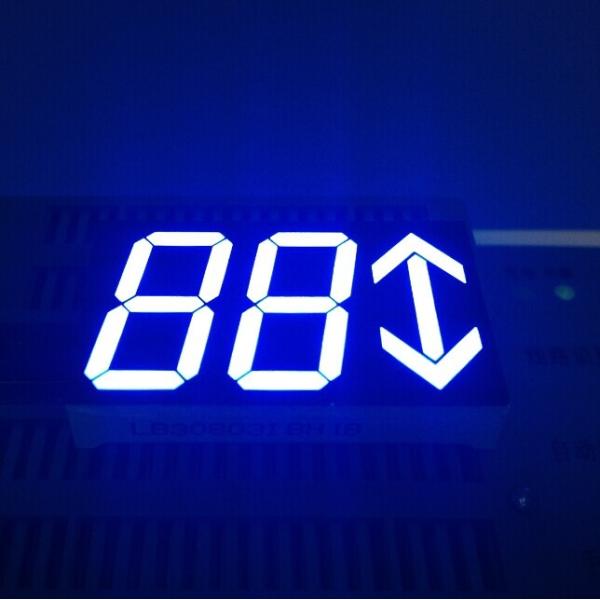 Quality 22.0mm Arrow Led Display , Common Anode 7 Segment Display 0.8 inch for sale