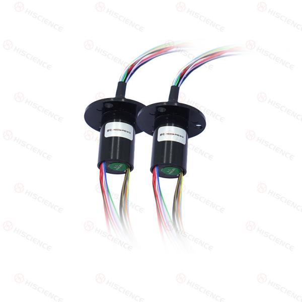 Quality Multiple Circuits Capsule Slip Rings Smooth Rotation 0-300rpm Speed for sale