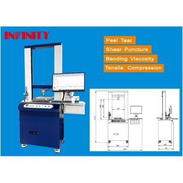 Quality Pressure Testing Mechanical Universal Testing Machine with Test Trip Range of 0 for sale