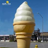 Quality CE Advertising Inflatables Giant Inflatable Ice Cream Cone Balloon With Free for sale