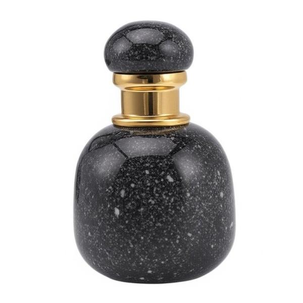 Quality 6ml Transparent Quartz Crystal Perfume Oil Bottle for sale