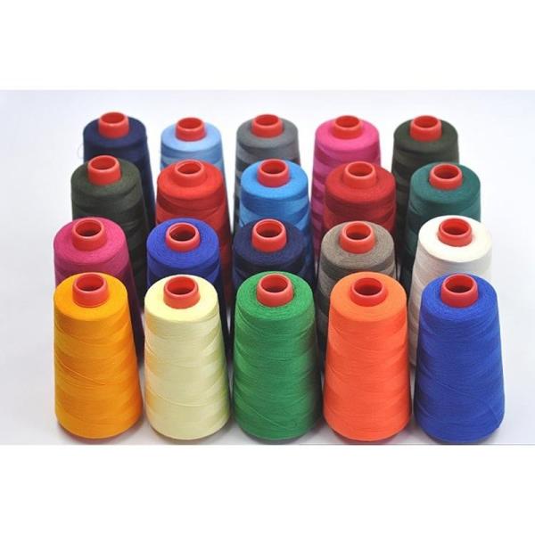 Quality Support 7 Days Sample Order Lead Time 60s/3 Polyester Sewing Thread 8000 Yards Cone for sale
