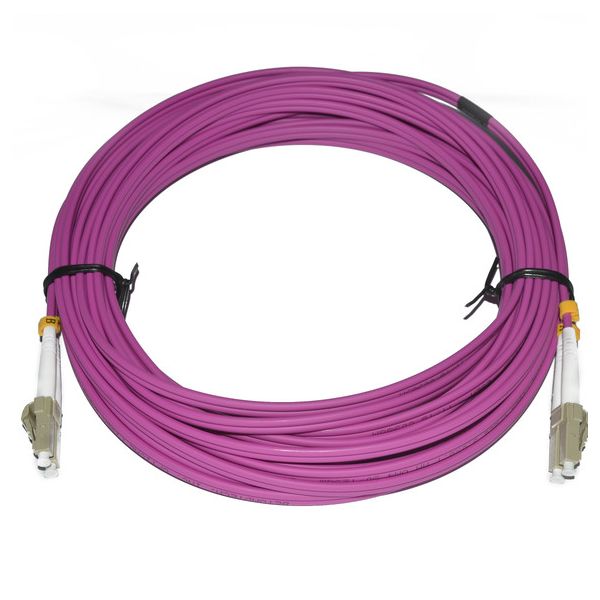 Quality 10 Meter Length LC-LC Connector 2.0mm Diameter Fiber Optic Patch Cord for CATV Data Center for sale