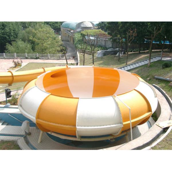 Quality Durable Giant Space Bowl Slide Custom Aqua Park Equipment 12 Meter Tower for sale