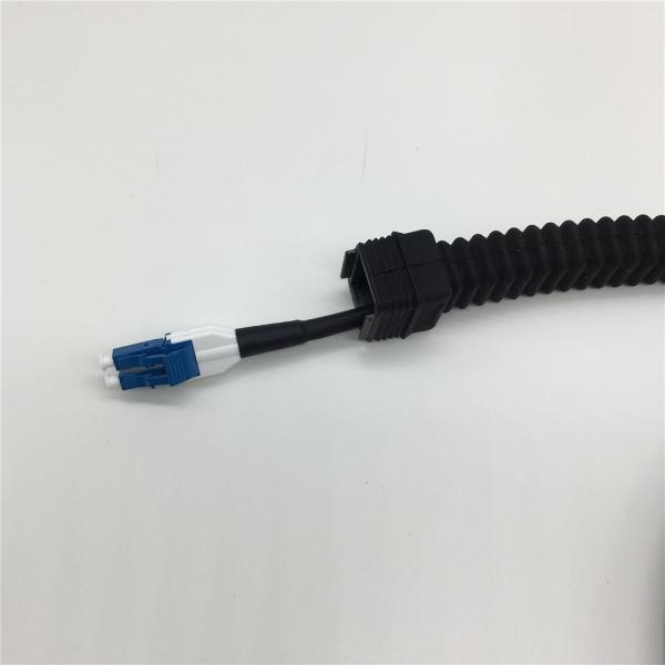 Quality NSN boot Armored Fiber Patch Cord Ftta Jumper With Nokia Nsn Boots 90 Degree for sale