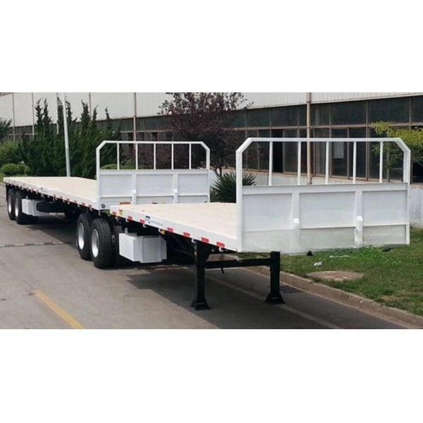 Quality Super Link Flatbed Trailer Loose Cargo Goods 20ft Container 40ft Container for sale
