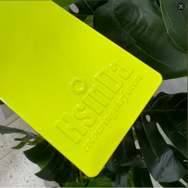 Quality Neon Color Epoxy Polyester Powder Coating Paint with 500hr Salt Spray and 50KG/cm Impact Resistance for Steel Furniture for sale