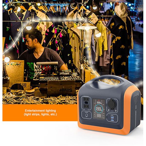 Quality MPPT Controller LiFePO4 Battery 600w Solar Power Station Portable Solar Panel Power Bank for sale