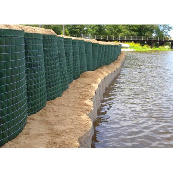 Quality Galvanized Welded Mesh  Barrier 76.2x76.2mm for Flood Control for sale