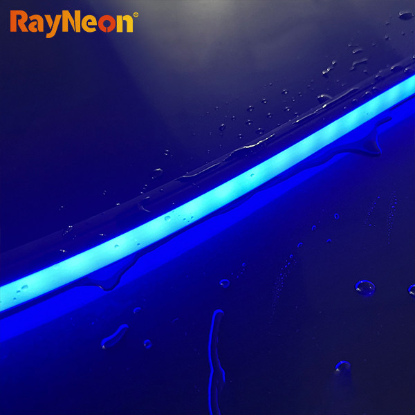 Quality Full Black Neon Flex LED Strip 16*16 LED Neon Flex Warm White IP67 Waterproof for sale