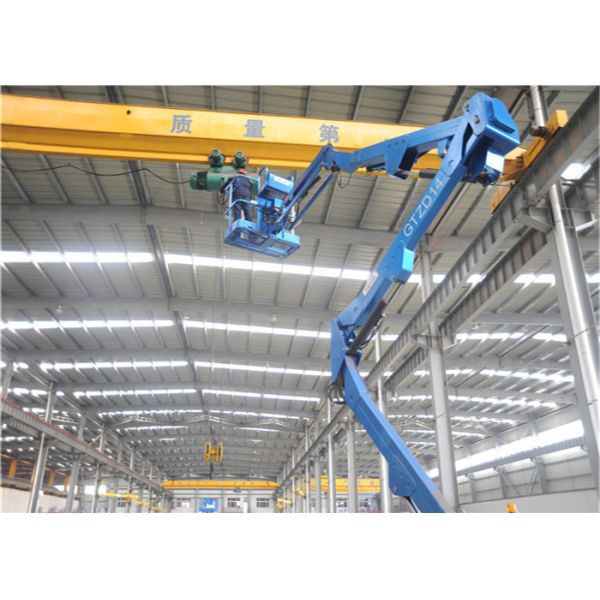 Quality Z-45E Man Lift Equipment 5.54*1.75*2.0m Steadily Turn Around Advanced for sale