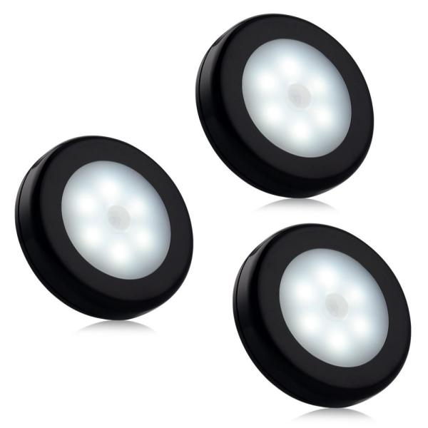 Quality Cordless 3m Distance 3.15inch Battery Operated Motion Sensor Light for sale