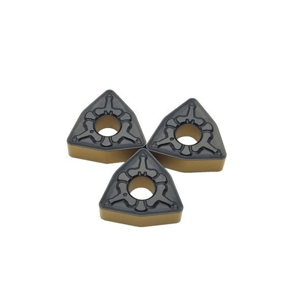 Quality CVD Coating CNC Carbide Inserts WNMG080412-TM Double Color for sale